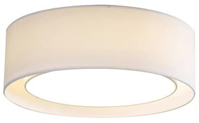 Minimalistické stropní svítidlo Milo XL bílé