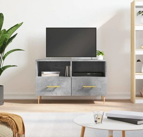 vidaXL TV skříňka 80 x 36 x 50 cm kompozitní dřevo [828963] Barva: Betonová šedá