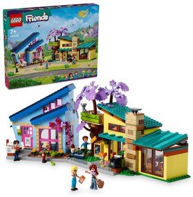 Lego stavebnice lego friends 42620 rodinné domy ollyho a paisley