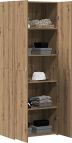 Vysoký bufet Artisanový dub 70 x 42,5 x 185 cm 3365592