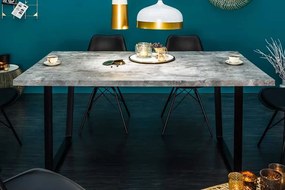 Designový jídelní stůl Bolzano betonový vzhled 160cm
