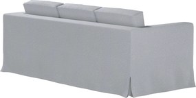 Potah na pohovku IKEA  Karlanda 3-místná nerozkládací, dlouhý barva šedá látka pletený vzor