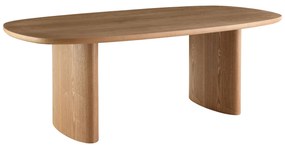 House Nordic Oválný jídelní stůl SERRA 110x210 cm