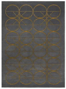 Dywany Łuszczów Kusový koberec Emerald 1010 grey and gold Rozměry koberců: 120x170