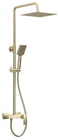 LOTOSAN Arto multifunkční sprchový systém, broušené zlato AQ LB20170
