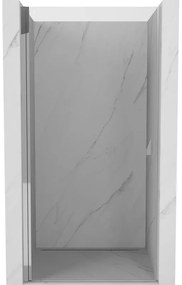 Mexen Mist-B dveře sprchové křídlové 95 cm, průhledné, chrom - 8A2-095-000-01-00