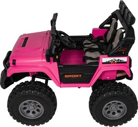 Elektrické autíčko Extreme Sport 4x4 růžové
