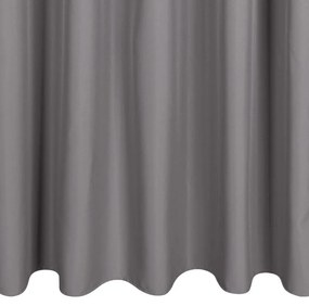 Nepromokavý šedý závěs na terasu GARDEN 155x260 cm