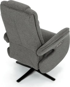 Polohovací křeslo šedé, elektrické TV-C5590 GREY2