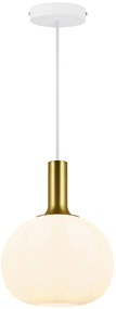 Závěsný lustr z opálového skla Alton pro žárovku E27 ø25cm  - Nordlux