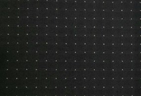 Condor Carpets, Běhoun na míru Udinese antracit, šíře 60 cm, černá, chodba / předsíň