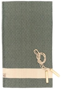 Ručník / Peshtemal Diamond Sporty - tmavě zelený