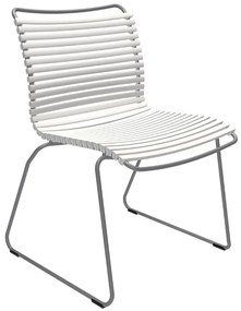 OnaDnes -20% Bílá plastová zahradní židle HOUE Click