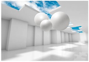 Tapeta architektury budoucnosti (150x105 cm) - Murando DeLuxe