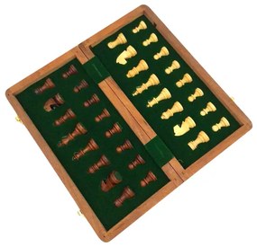 Madrid Magnificence Dřevěné magnetické šachy 25x25cm - DNU-026