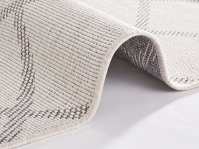 Hanse Home, Kusový koberec Twin Supreme 103760 Corsica Grey/Cream – na ven i na doma, 80x250, šedá, chodba / předsíň
