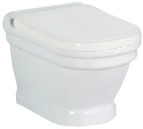 CREAVIT ANTIK závěsná WC mísa, 36x53cm, bílá - AN320