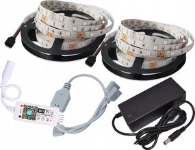 Set Led pásek Rgb 10 m WiFi Ios Android