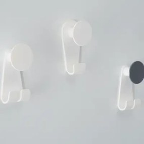 Spirella MISTERHOOK tmavě šedá / Samolepicí háček / ABS / 41 x 86 mm