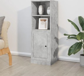 vidaXL Skříň highboard 36 x 35,5 x 103,5 kompozitní dřevo [816327] Barva: bílá s vysokým leskem