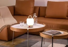 Loome šedá / Přenosná LED lampa / akumulátorová