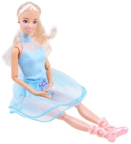 Tanečnice Anlily Doll v modrých šatech ZA3920