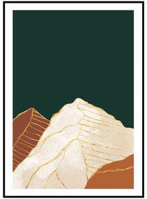 Plakát Zlaté pohoří III 40 x 50 cm