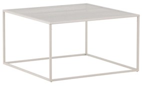 Konferenční stolek Netz, béžový, 80x80