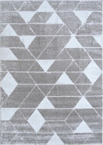 Angel Carpet, Kusový koberec Aurora 11 Grey, 60x110, šedá, kancelář
