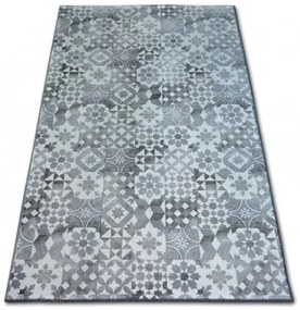 Kusový koberec MAIOLICA šedý Rozměr: 200x200 cm