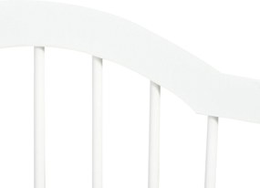 PawHut ohradník pro psy ochranný plot ohradník pro psy konfigurace ohradníku 3-dílný se dvěma podpěrnými nohami stabilní skládací MDF bílý 154,5x29,5…