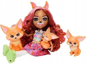 Panenka MATTEL ENCHANTIMALS s liškou Fennec Fox HNT60