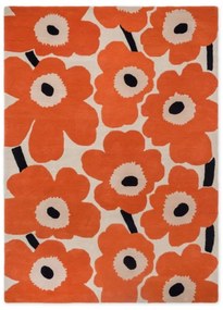 Designový vlněný koberec Marimekko Unikko oranžový 132403 Brink & Campman Varianta: 170x240