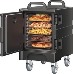 Izolovaný nosič nádob na jídlo Stohovatelná cateringová miska 76,7 l miska na tření