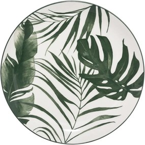 Porcelánový dezertní talíř Leafs, (fi) 19 cm, listy, sada 6ks