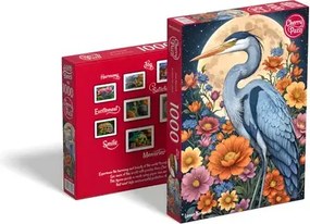 CHERRY PAZZI Puzzle Měsíční serenáda / 1000 dílků / 50 × 70 cm