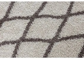 koberec BERBER BENI krémový střapce, Maroko, Shaggy velikost 120x170 cm | krásné koberce cz