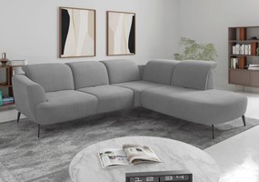 XXXLutz ROHOVÁ SEDAČKA, textil, šedá Sit & More - Sedací soupravy - 000144018585