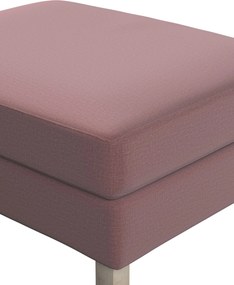 Potah na podnožku IKEA Karlstad barva fialová látka sametová