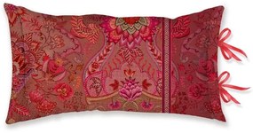 Pip Studio polštář Kyoto Nights Cushion Pink 35x60 s výplní (Dekorační polštářek v perkálovém povlaku)