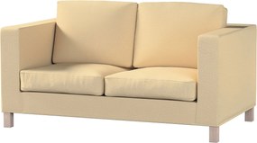 Potah na pohovku IKEA Karlanda 2-místná, krátký barva béžová látka lesklé, pletený vzor