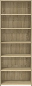 Skříň highboard dub sonoma 70 x 41 x 185 cm kompozitní dřevo 3281689