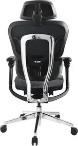 Equip Ergonomická kancelářská židle modrá/černá / Kancelářská židle /