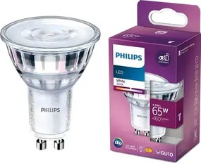Philips LED Classic žárovka GU10 / Žárovka / 65W náhrada / 36° / Nestm