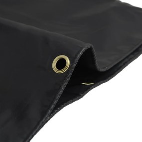 Plachta antracitová 5 x 6 m 650 g/m² 156104
