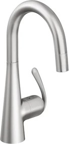 Dřezová baterie Grohe Zedra s vytahovací sprškou stainless steel, brushed 32296SD0