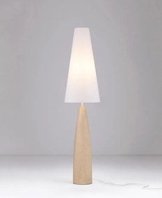Bílá/krémová stojací lampa (výška 130 cm) Mizu – Nova Luce