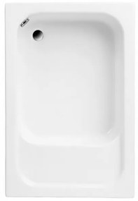 Polimat Obdélníková akrylátová sprchová vanička - hluboká Roni 120x80x26