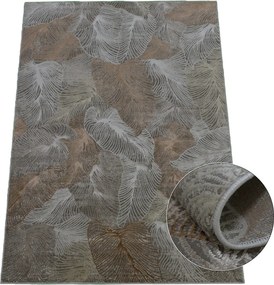 BE Koberec Esprit 3604 BEIGE - béžový obdélníkový Rozměr: 60x100 cm