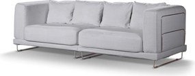 Potah na pohovku IKEA Tylösand 3-místná nerozkládací barva šedá látka pletený vzor